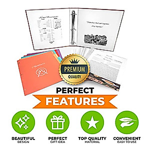 Recipe Book to Write in Your Own Recipes | Recipe Book for Own Recipes | Recipe Book | Recipe Binder | Recipe Binder for Own Recipes | Recipe Book Binder | Recipe 3 Ring Binder 8.5x11