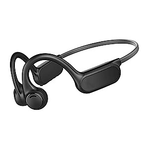 ASRIZE Conduction Swimming Headph s Wireless Bluetooth 5.0 Headset, IPX8 Waterproof Swimming MP3 Player Earph with 16GB Memory, Open-Ear Sport Bluetooth Headph for Running Diving SPA Gray