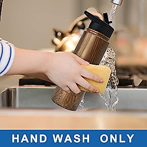 24 oz White Marble water bottle Birthday Gifts For Men Stainless Steel Insulated Christmas Gifts Idear For Dad Wide Mouth Metal Water Bottles Double Gifts for Husband Couple