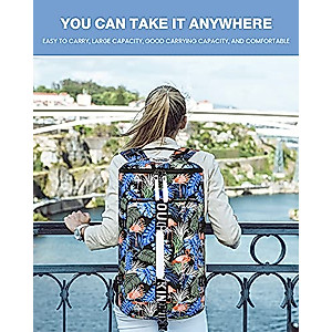 CLINFISH 40L Backpack Gym Duffle Bag Travel Backpack Waterproof Sling Bag Crossbody Daypack, Casual Daypacks for Sport Hiking