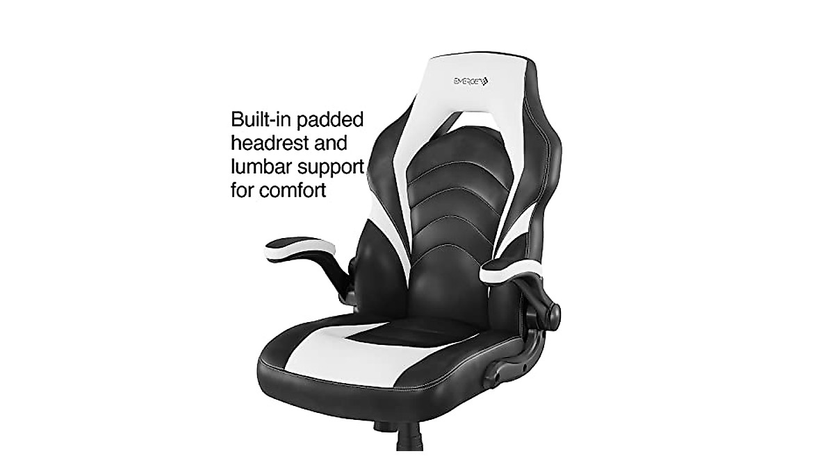 STAPLES Emerge Vortex Bonded Leather Gaming Chair 2-Pack | Ergonomic ...