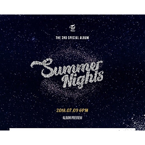 JYP TWICE - Summer Nights [C ver.] (2nd Special Album) CD+Photobook+Photocards+Folded Poster+Free Gift