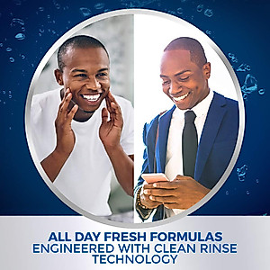 Dial Men Body Wash, Advanced Hydration, 16 fl oz (Pack of 6)