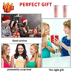 BSLAEEYS Inspirational Gifts for Women –“Sometimes You Forget You’re Awesome Thank You Gifts Birthday Gifts for Coworker, Best Friend, Mom, Wife, Sister-22 Oz Insulated Tumbler（Pink）