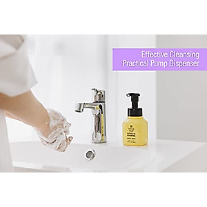 OBED Natural Foaming Hand Soap, Lemon Liquid Hand Soap Pump Bottle, Hydrating and Moisturizing Hand Wash, 65% Lemon Extract and Odor Eliminator, 10.15 fl oz 2 set