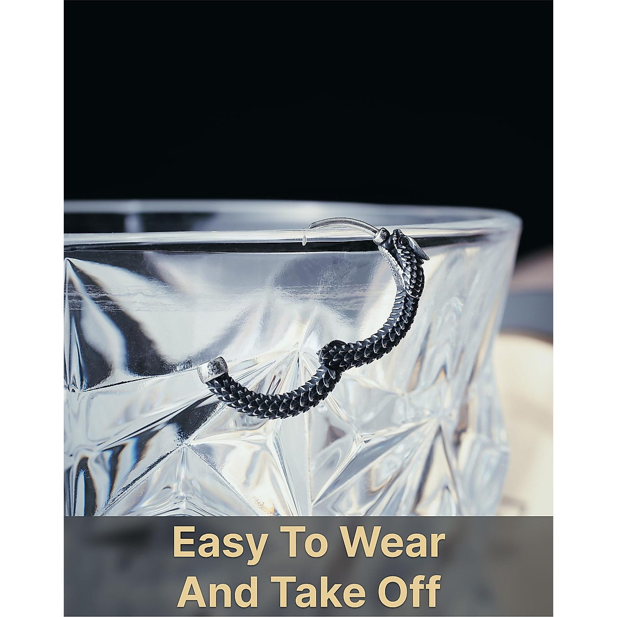 COPPERTIST.WU Ouroboros Earrings Small Huggie Hoop Earrings 925 Sterling Silver Earrings Hypoallergenic for Men Women