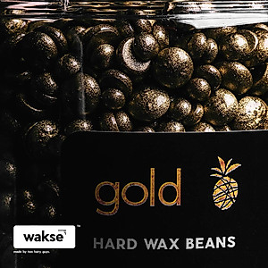 wakse Mini Gold Hard Wax Beans (4.8 Oz)