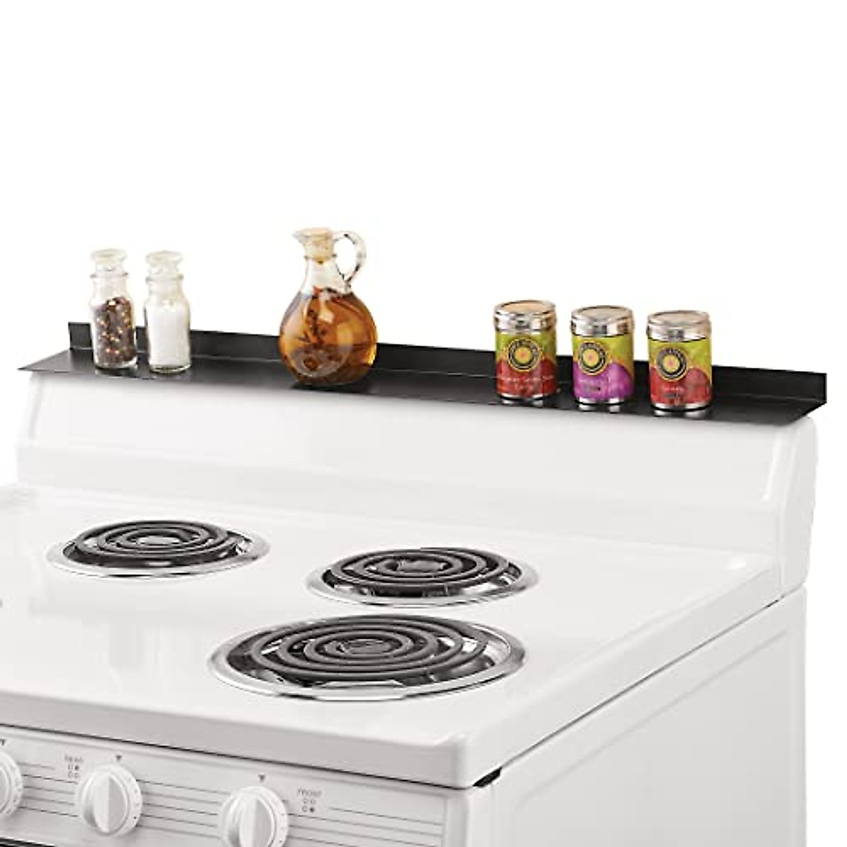 Collections Etc Instant Range Magnetic Top Shelf Perfect to Instantly Add Extra Storage or Display Space