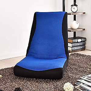 UXZDX Lazy Sofa Chair Lounger, Modern Chaise Lounge Chair, Folding Cushion Chair Bed, Comfortable and Foldable Sofa Bed Chair, Cozy Sofa for All Ages
