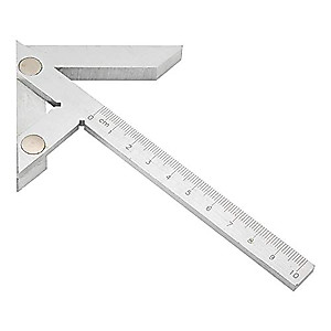 Pipe Center Finder, Center Finder Tool, Cylinder Center Finding Tool, 100 * 70mm Centering Square Finder, Framing Square for Accurately Measure Angles