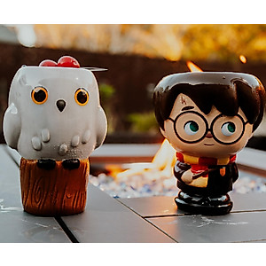 Harry Potter Hedwig Owl Coffee Mug, 16 Oz -Kawaii Figure Goblet Cup Design by Jerrod Maruyama - Ceramic - Great Gift for Kids & Adults