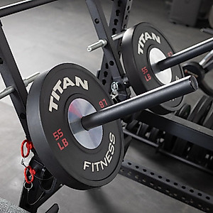 Titan Fitness Power Rack Stealth Leg Press, Compatible with All Titan Series Racks, Rated 500 LB
