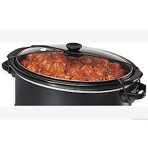 Mysterious Black Rubber Lock Strap Compatible with Hamilton beach 6 7 8 qt crockpot