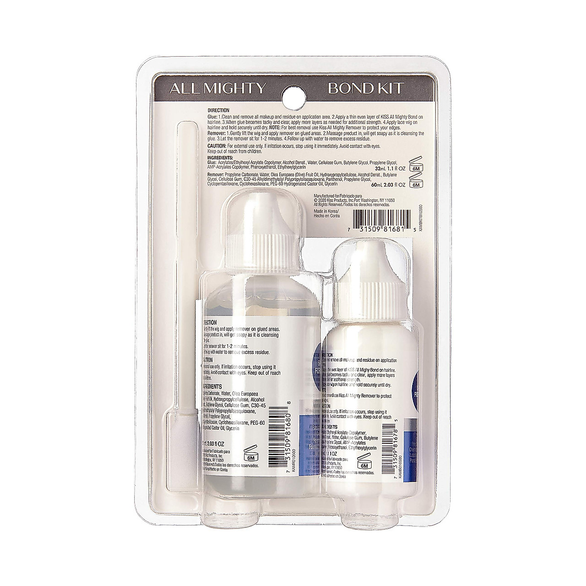 Red by Kiss All Mighty Bond Lace Front Wig Glue and Remover Kit