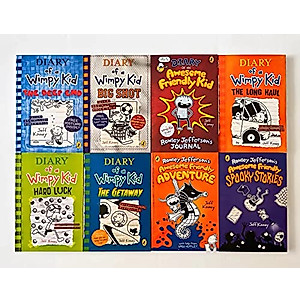 A Library of Diary of a Wimpy Kid 1-21 Books Complete Collection Boxed Set Paperback