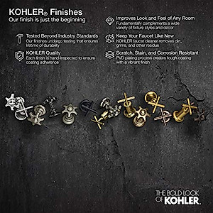 KOHLER Ts23501-4-Bn Parallel Rite-Temp Shower Valve Trim, Brushed Nickel