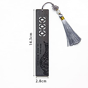 Handmade Wooden Bookmark ,Bookmark,Wood BookmarkWooden Bookmark with Beautiful Tassels, Ideal Gifts for Women/Men/Friends/Girls/Teacher,Birthday Present.