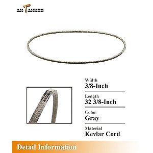 Antanker Drive Belt Replacement for Toro 117-1018 V-Belt 20330 20331 20350 20351