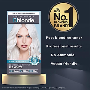 Bblonde/Jerome Russell Semi-Permanent Toner Ice White, 160 g