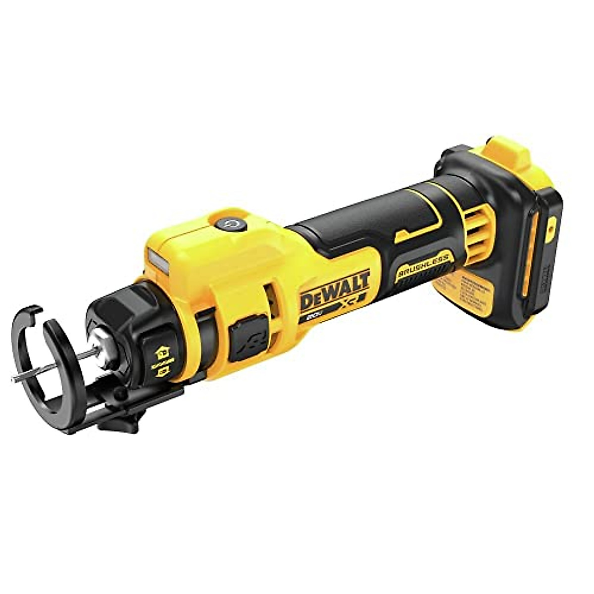 DEWALT 20V MAX* XR Brushless Drywall Cut-Out Tool (Tool Only) (DCE555B)