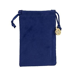 Tory Burch 136616 Tory Rose Gold Rope Logo Pearl Drop Women's Earrings