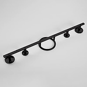 LANGPAI Coat Hooks for Wall Mounted Creative Modern Coat Rack Entryway Storage Hook Metal Row Hooks Hanging Robe & Towel Hooks Brass Matte Black Finished