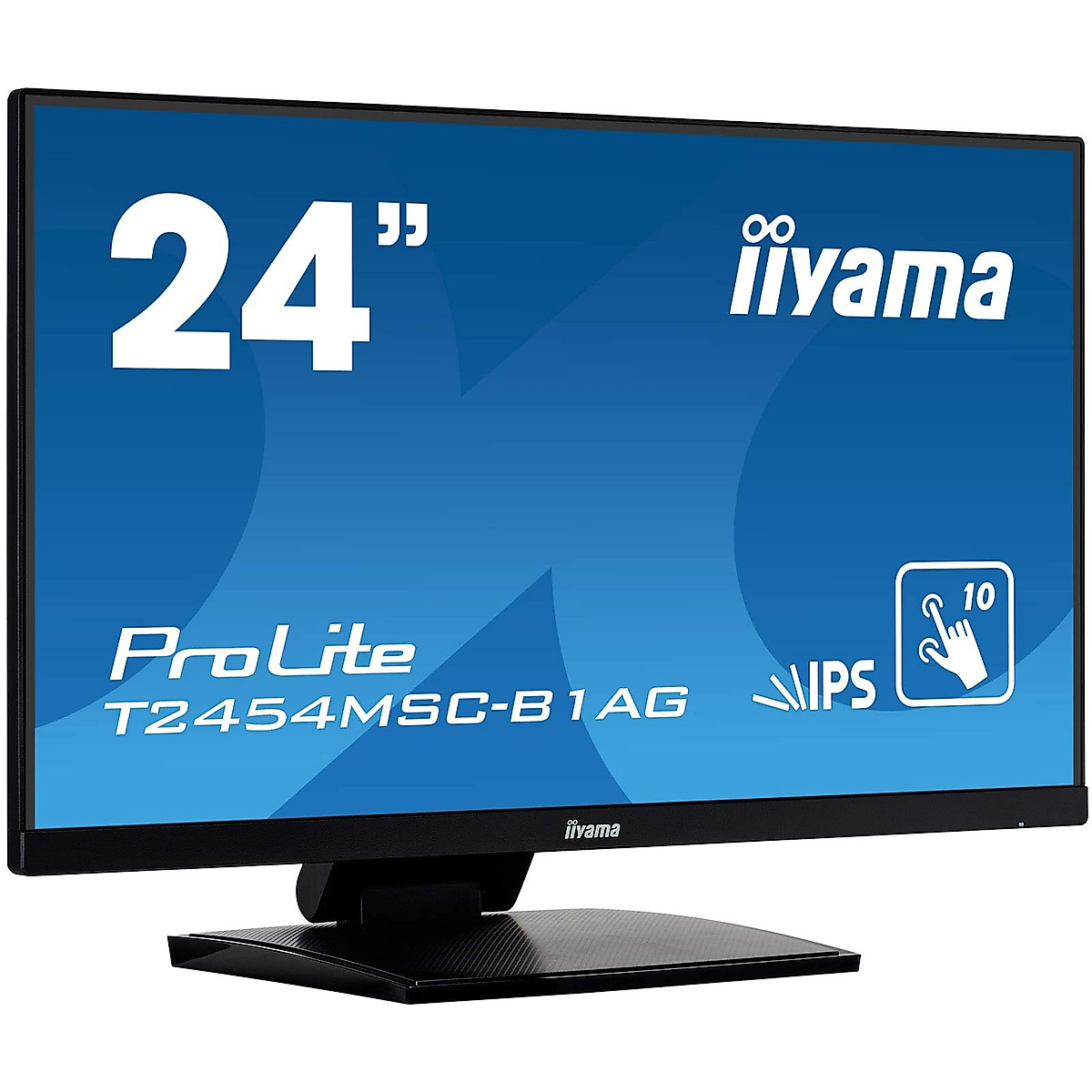iiyama Prolite T2454MSC-B1AG 23.8" 1920 x 1080pixels Multi-Touch Multi-User Black Touch Screen moni