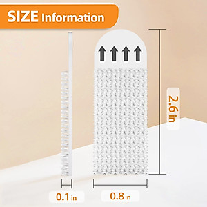 Summerbrite Picture Hanging Strips,Picture Hanger Kit, Removable Damage Free,Picture Hanging Hooks,White Medium(40Pack)