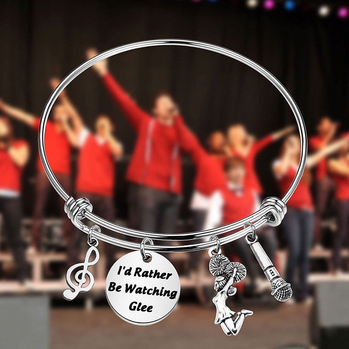 ENSIANTH Musical Comedy TV Show Inspired Gift Glee Lover Gift Glee Fans Gift I'd Rather Be Watching Glee (Watching Glee)