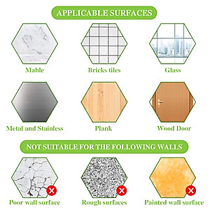 6 Pieces Cutting Mat Hanger, 2.17 Inch x 1.19 Inch Cutting Mat Storage, Standard Grip Cutting Mat Holder, Green Cut Mats Accessories