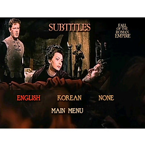 The Fall of The Roman Empire(1964) DVD Sophia Loren