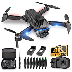 ROTAZA Foldable 4K Camera Mini Drone - Headless Mode, One Key Take Off/Land, Carrying Case, for Kids and Beginners