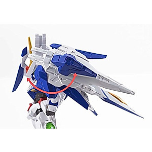 TAMASHII NATIONS Bandai Nxedge Style 00 Gundam and 00 Raiser 00 Gundam Action Figure