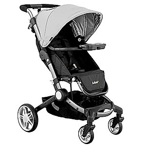 Larktale Coast Lightweight and Compact Foldable Stroller for Babies, Toddlers Nightcliff Stone