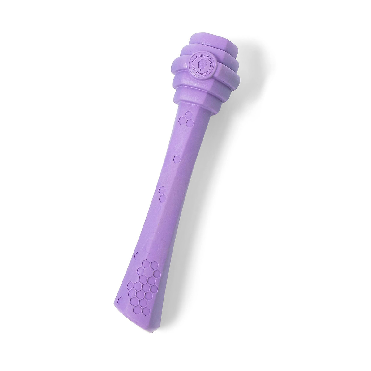 PROJECT HIVE ·PET COMPANY· - Calming Lavender Scented - Hive Dog Fetch Stick for Large Breeds - Dog Stick Toy - Floats in Water - Treat Dispenser Toy - Durable and Tough - Made in The USA
