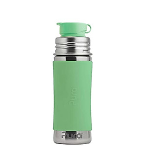Pura Sport Mini 11oz/325ml Bottle w/Sleeve & Silicone Big Mouth Sport