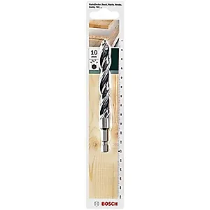 Bosch 2609255159 Hex Shank Wood Drill bit, 10 mm Diameter