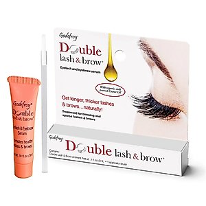 Godefroy Double Lash and Brow Treatment, for longer & thicker eyelash and eyebrows (3ml + applicator)