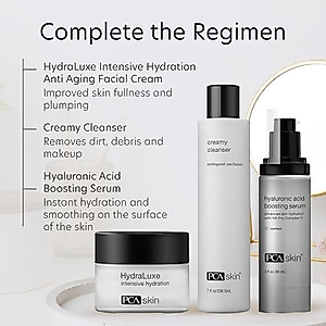 PCA SKIN HydraLuxe Anti Aging Cream, Hydrating Face Moisturizer, Oil Free, Day and Night Moisturizer, 1.8 oz Jar