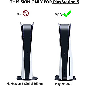 PS5 Console and DualSense Controller Skin Vinyl Sticker Decal Cover, Suitable for Playstation 5 Console and Controller, Durable, Scratch-Resistant, Disk Version - Onepie [7293]