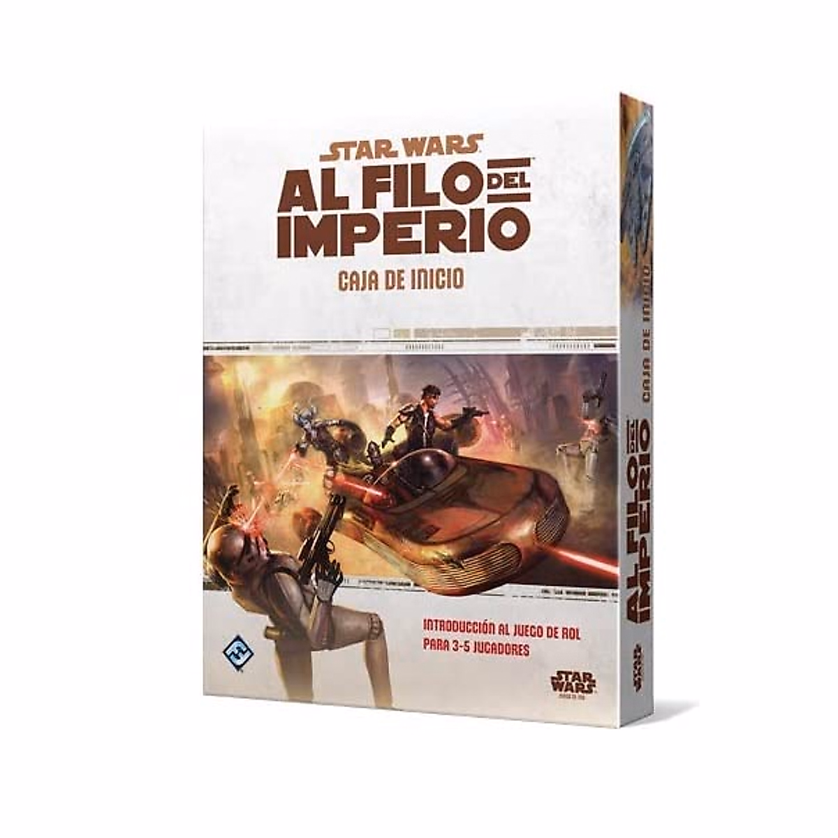 Star Wars Edge of the Empire Beginner Game | Roleplaying Game | Strategy Game For Adults and Kids | Ages 10 and up | 3-5 Players | Average Playtime 1 Hour | Made by Fantasy Flight Games