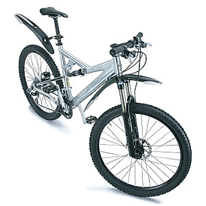 Topeak DeFender M1 & M2 Mountain Bike Fender Set (26-Inch Wheels)