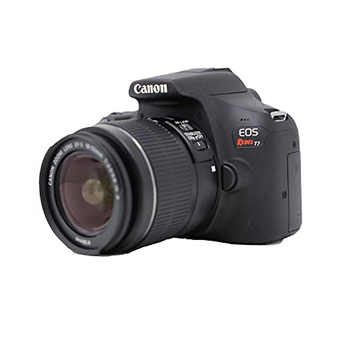 Canon EOS Rebel T7 DSLR Camera with 18-55mm f/3.5-5.6 is Zoom Lens + 75-300mm F/4-5.6 III Lens + 32GB Card, Tripod, Case, and More (24pc Bundle) (Renewed)