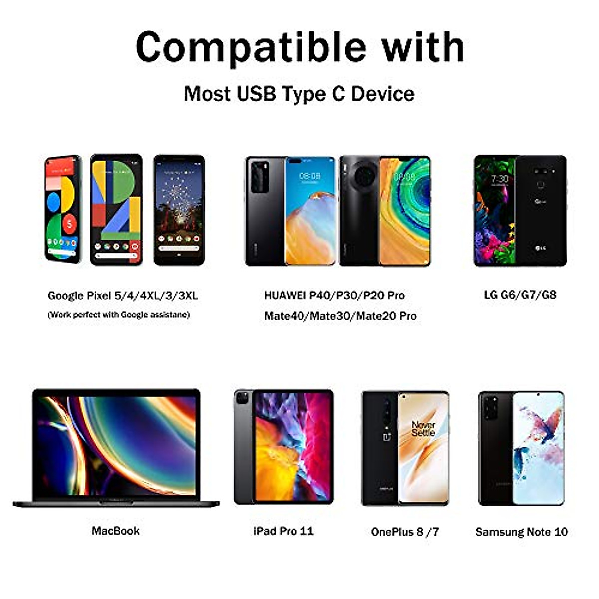 Gsangoo USB C Headphones with Microphone for Samsung Galaxy S22 S23 Ultra A53 S21 S20 FE Earbuds in-Ear Stereo Noise Isolation Wired Type C Earphones for Google Pixel 7 Pro 6a iPad Pro OnePlus 10 Pro