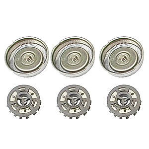 Bobblei Universal HQ4 3Pcs Razor Sharper Electronic Shaver blade heads replacement For philips norelco heads HQ56 HQ55 HQ4+ HQ3 Reflex Plus HQ6843 HQ300 HQ64 HQ916