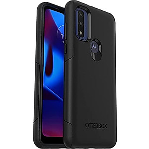 OtterBox Moto g Pure Commuter Series Lite Case - Black, Slim & Tough, Pocket-Friendly, with Open Access to Ports and Speakers (no Port Covers),