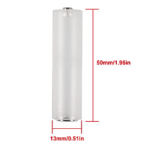 AEDIKO 30pcs AAA to AA Converter AAA to AA Battery Adapter AAA to AA Battery Converter Holder AAA to AA Adapter for AAA to AA Battery