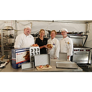 USA Pan Bakeware Pullman Loaf Pan, Large, Silver