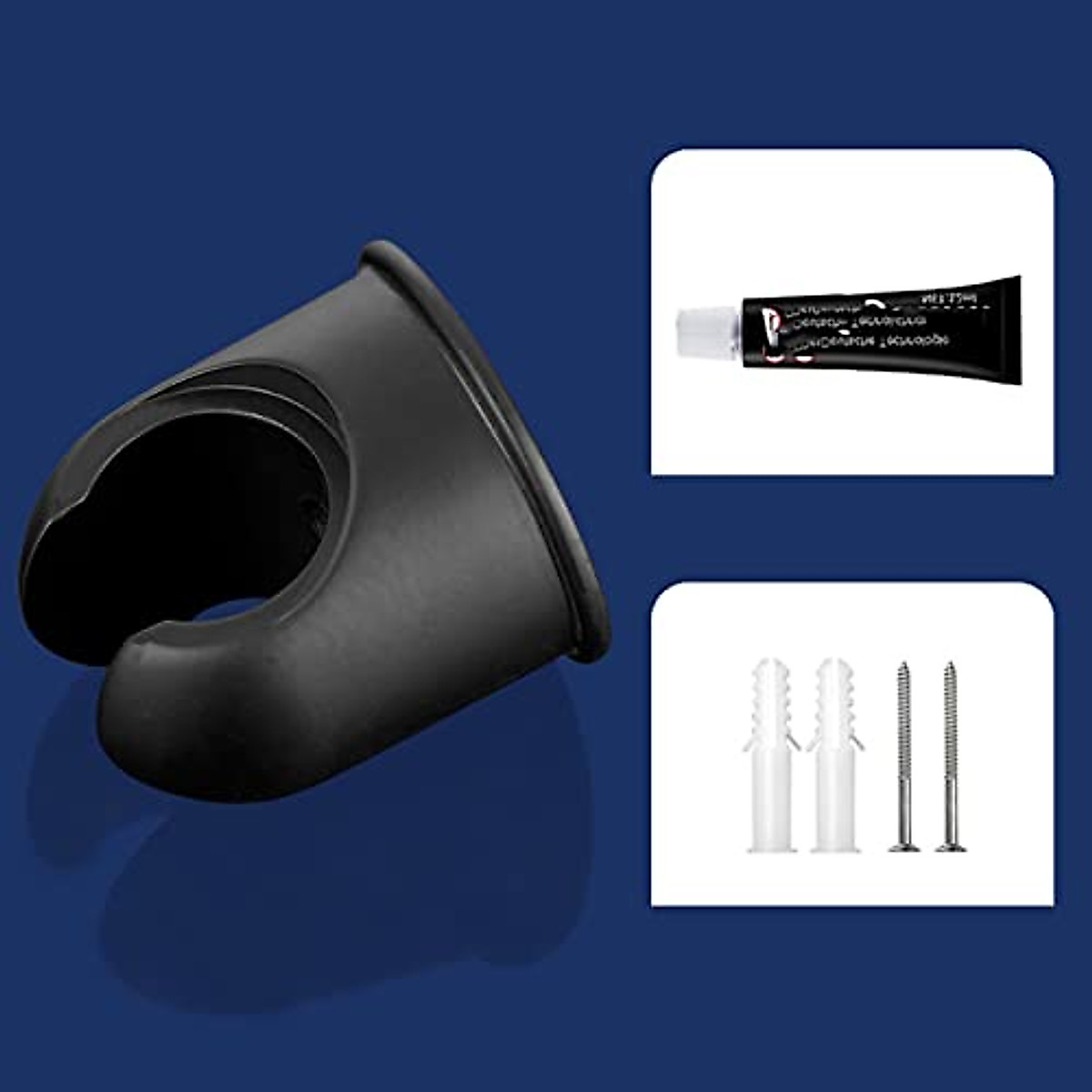 ZLOCYIVHE Toilet Bidet Sprayer Black Hand Held Bidet Sprayer for Toilet Hand Shower for Toilet Set with Hose Cold Water Brass No Drilling Cloth Diaper Sprayer Kit