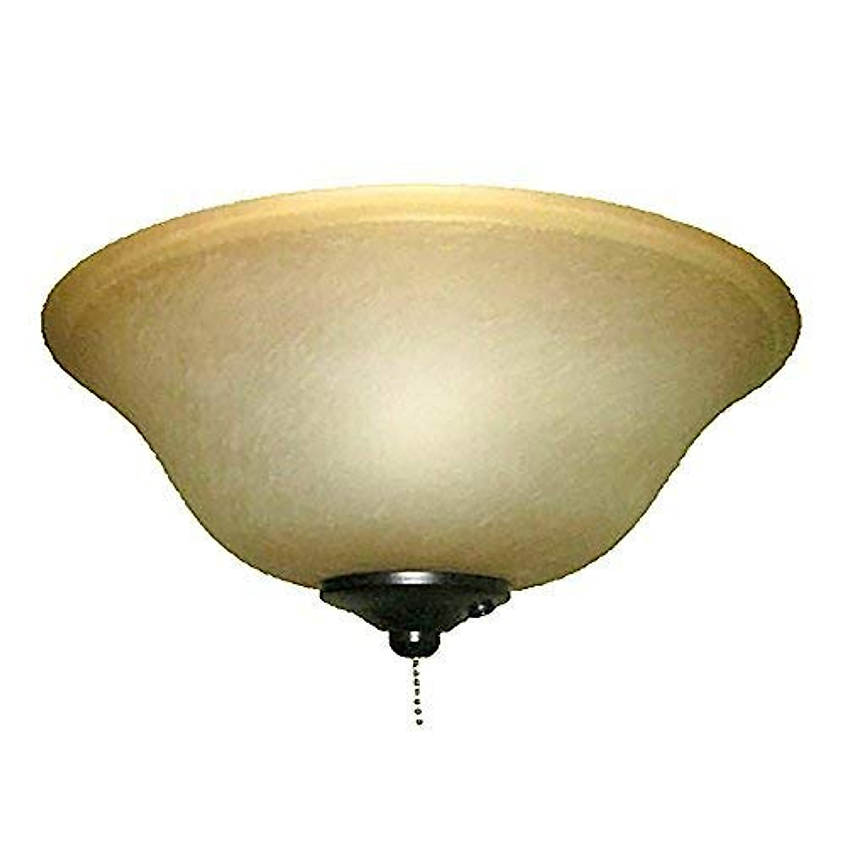Harbor Breeze 2-Light Black/Bronze Incandescent Ceiling Fan Light Kit with Alabaster Glass or Shade